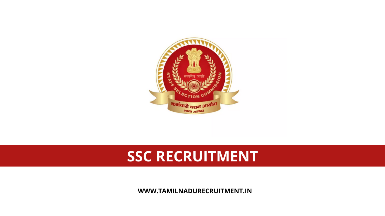 SSC Recruitment 2025 - 2026 | Apply Online At Www.ssc.nic.in