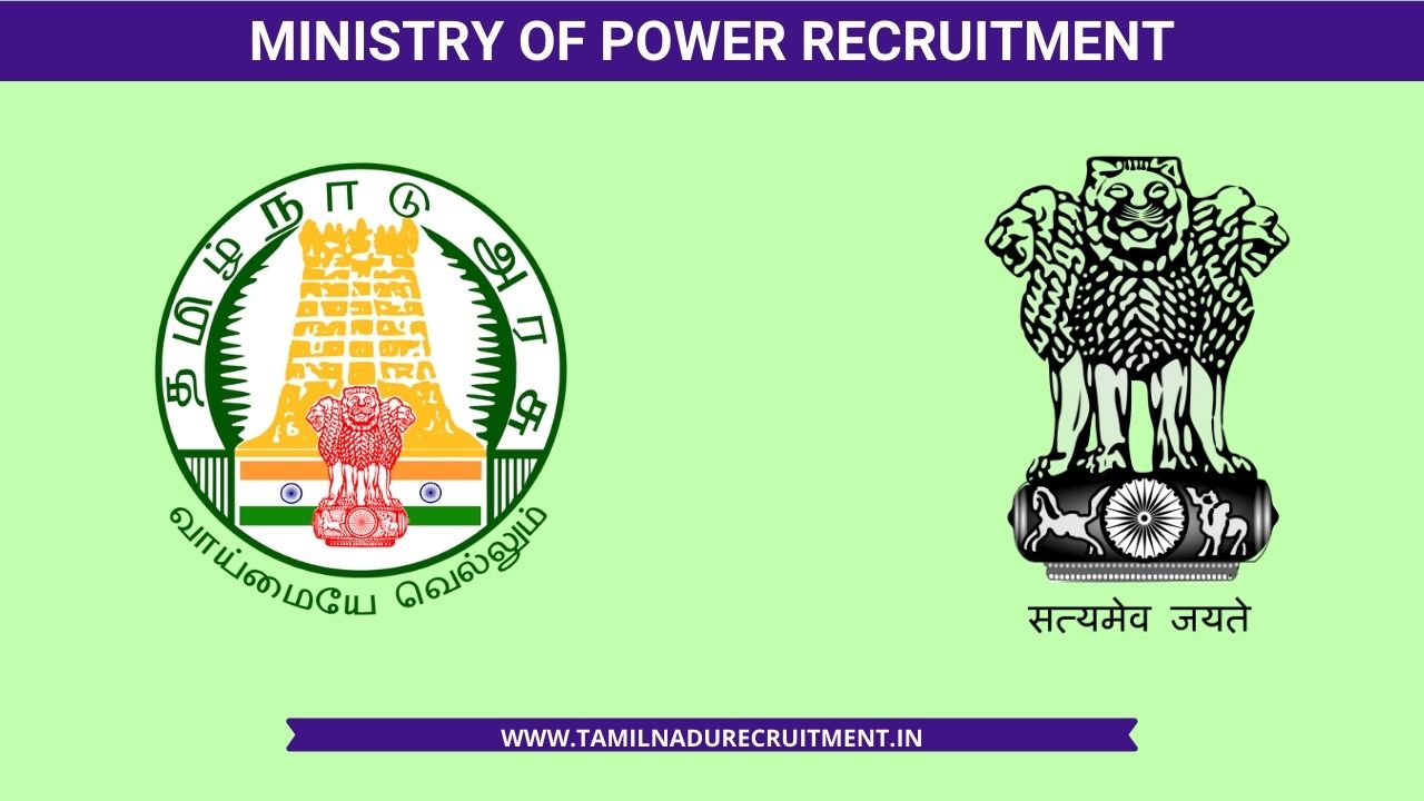 Ministry Of Power Recruitment 2021 - Various Chairperson Vacancy